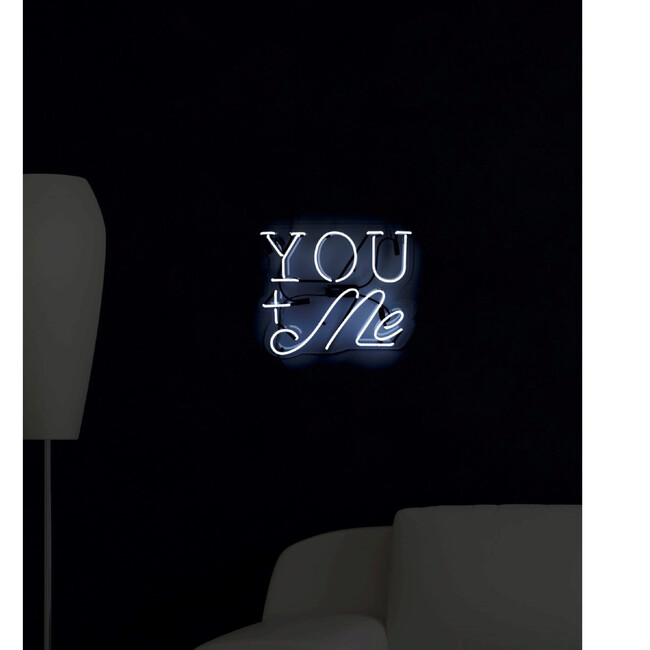 You and Me Neon Sign, White - Oliver Gal Artist Co. Mirrors & Wall ...