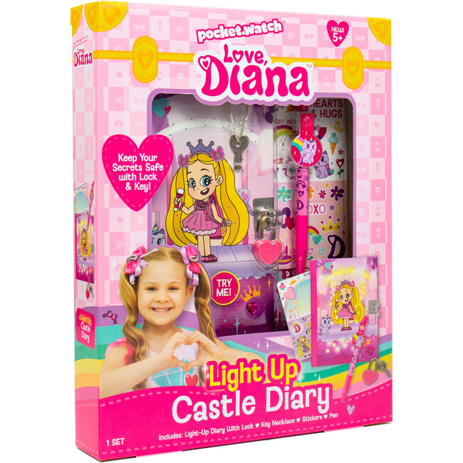 Light Up Castle Diary - Love, Diana Arts & Crafts | Maisonette