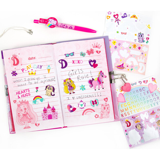 Light Up Castle Diary - Love, Diana Arts & Crafts | Maisonette