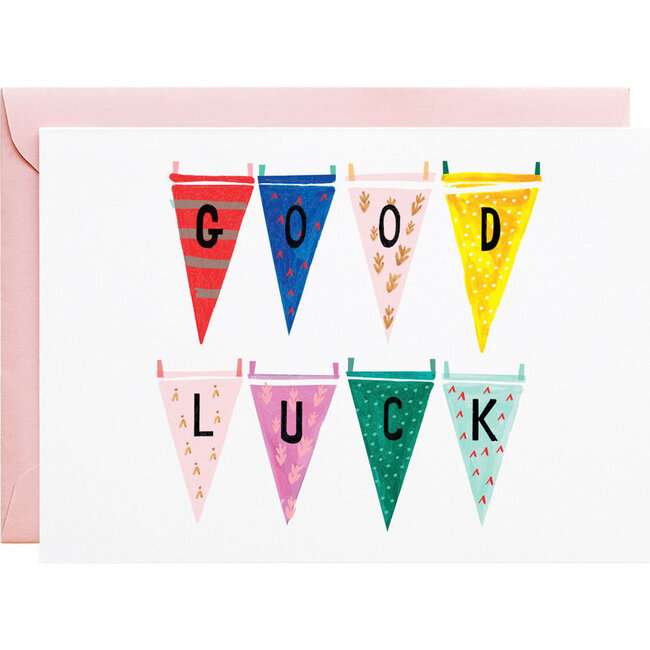 Cheering with Pendants Good Luck Card - Mr. Boddington's Studio Desk ...