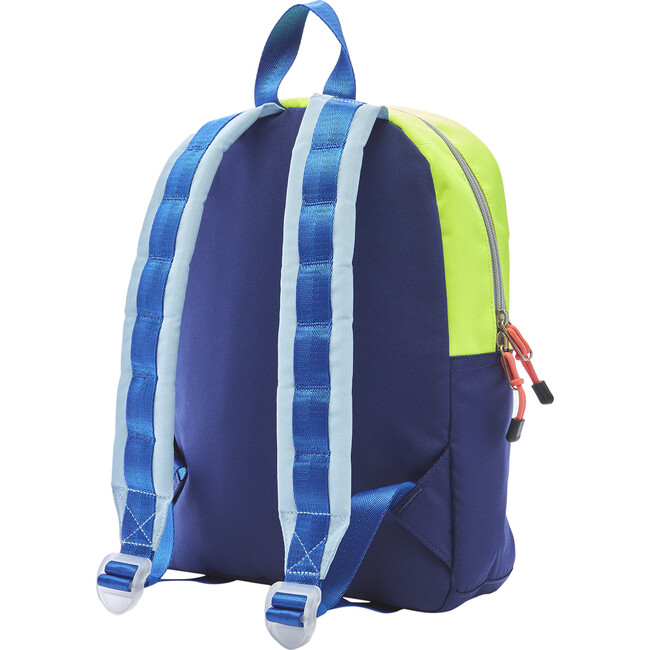 Mini Kane Backpack, Navy/Neon - STATE Bags | Maisonette