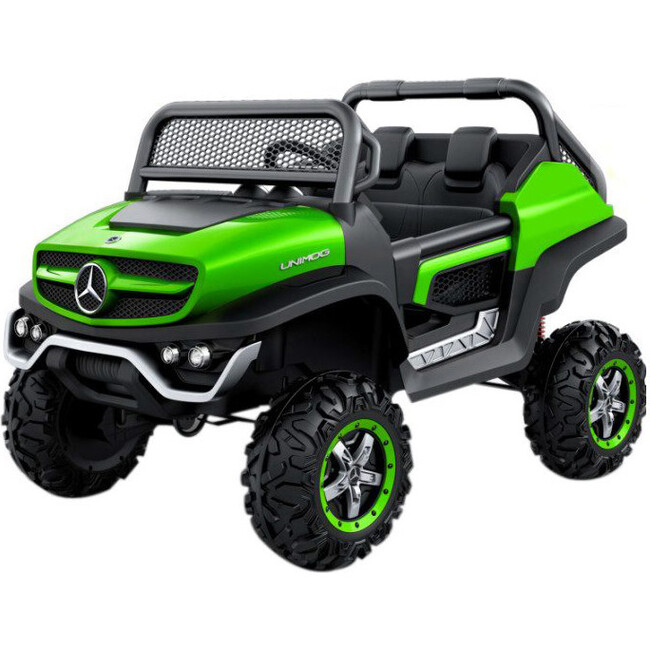 Mercedes Unimog, Neon Green - Best Ride On Cars Backyard & Park ...