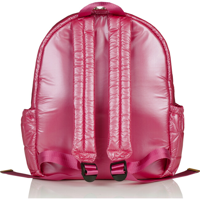 Quilted Little Companion Backpack, Pink - TWELVElittle Bags | Maisonette