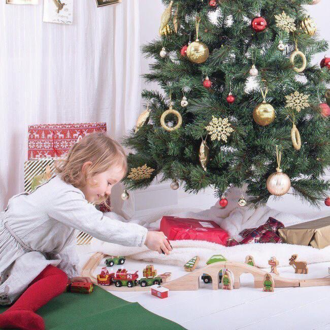 Winter Wonderland Train Set - Bigjigs Toys Vehicles & Trains | Maisonette