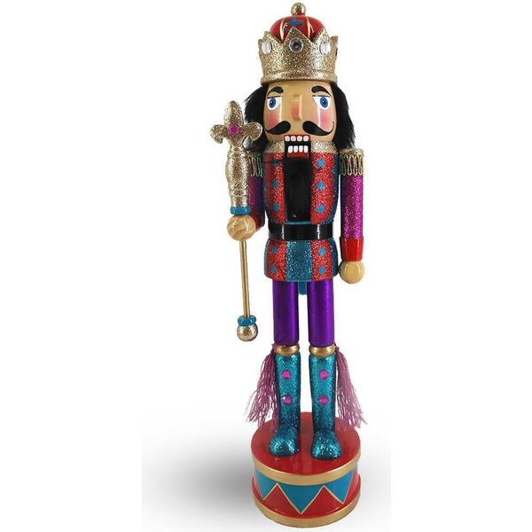 Sparkling Christmas Nutcracker, Red/Purple Glitter - Nutcracker Ballet ...