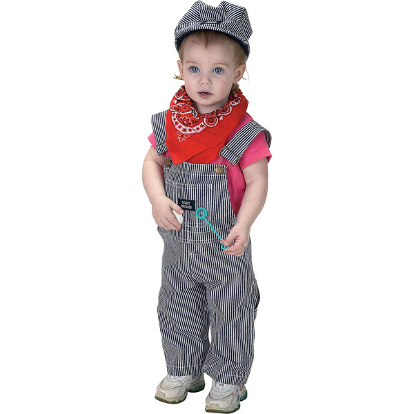 Jr. Train Engineer Suit with Cap and Bandana - Aeromax Kids | Maisonette