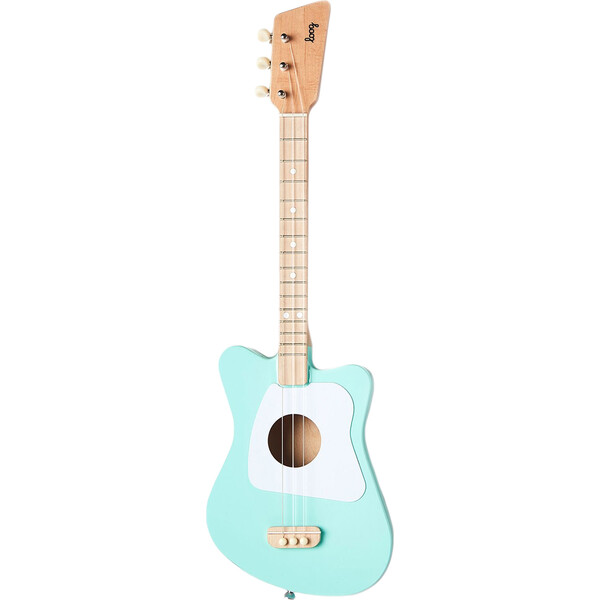 Mini 3-String Guitar, Green - Loog Guitars Musical | Maisonette