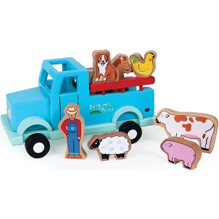 Magnetic Farm Truck - Jack Rabbit Creations Kids | Maisonette