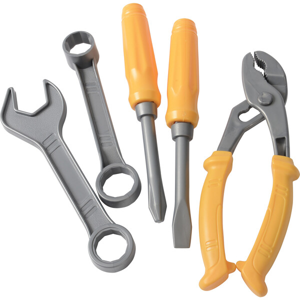 Mechanic Tool Set, Yellow - Constructive Playthings/US Toys Educational ...