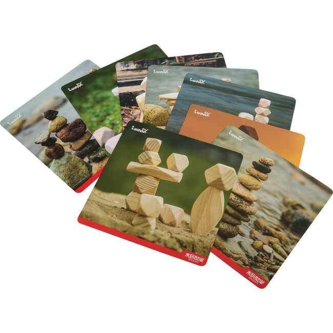 Natural Wooden Balancing Blocks - Constructive Playthings/US Toys ...