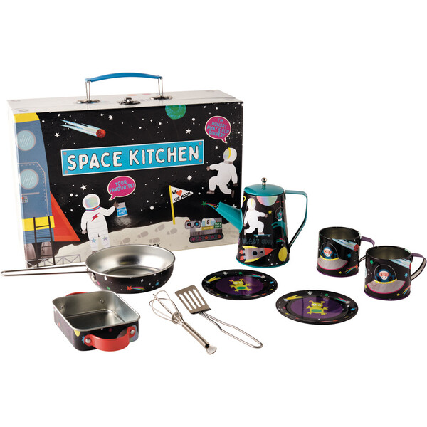Space Tin Kitchen Set - Floss & Rock Play Kitchens | Maisonette