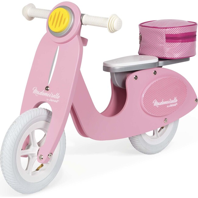 Mademoiselle Scooter Balance Bike, Pink - Janod Bikes | Maisonette