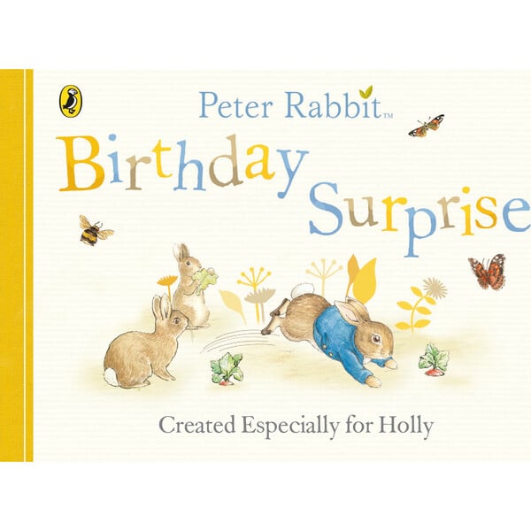 Personalized Peter Rabbit ‘Birthday Surprise’ Board Book - Signature ...