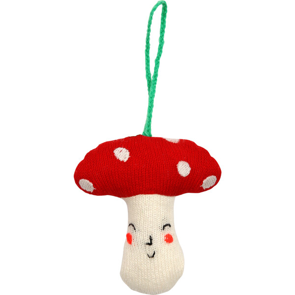 Knitted Toadstool Ornament - Meri Meri Ornaments & Toppers | Maisonette