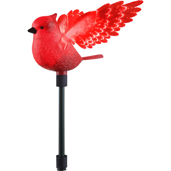 Animated Cardinal Tree Topper, Red - Mr. Christmas Ornaments & Toppers ...
