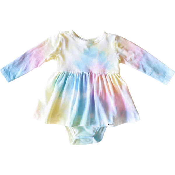 Long Sleeve Bubble Romper, Pastel Rainbow - Worthy Threads Rompers ...