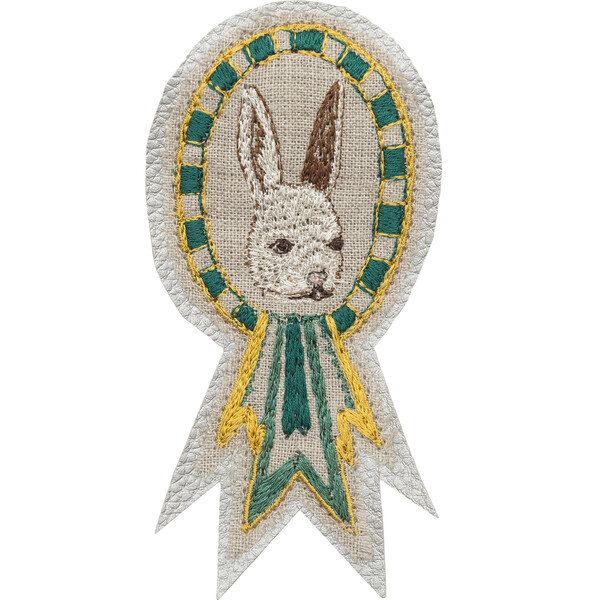 Bunny Badge Pin - Coral + Tusk Mirrors & Wall Decor | Maisonette