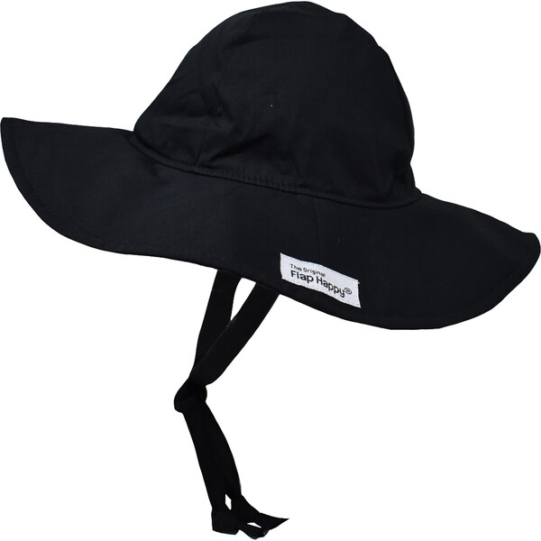 UPF 50 Floppy Hat, Black - Flap Happy Hats, Scarves & Gloves | Maisonette