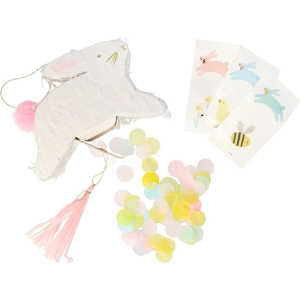 Leaping Bunny Pinata Favours, White - Meri Meri Party Goods | Maisonette