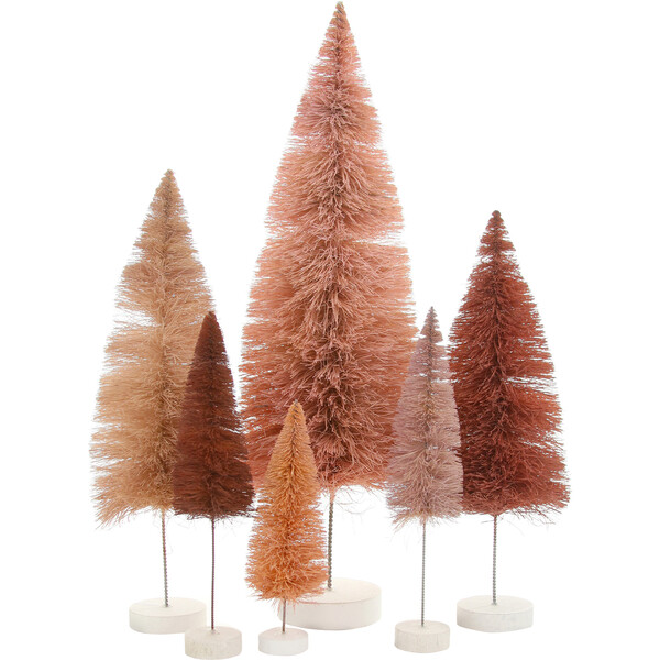 Rainbow Trees Set of 6, Rose - Cody Foster Accents & Decor | Maisonette
