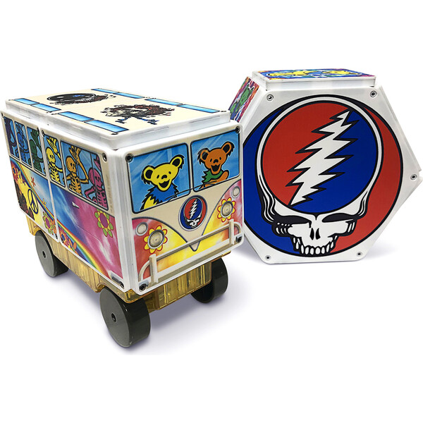 Grateful Dead Magna-Tiles Structure Set - CreateOn Magnetic Building ...
