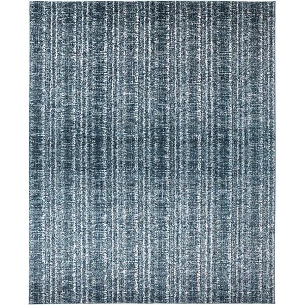 Meera Striated Coastal Inspired Rug, Deep Teal - Feizy Rugs Rugs ...