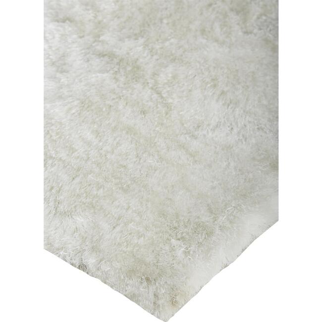 Freya Plush Metallic Shag Rug, Bright White - Feizy Rugs Rugs | Maisonette