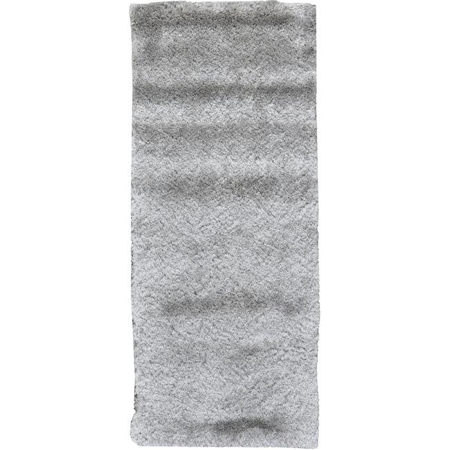 Freya Plush Metallic Shag Rug, Platinum - Feizy Rugs Rugs | Maisonette
