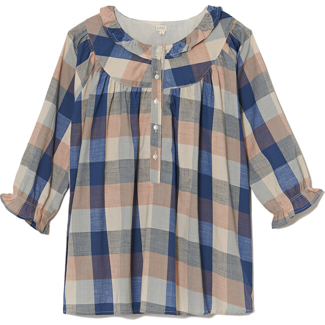 *Exclusive* Women's Blue Chex Top - Lali Exclusives | Maisonette