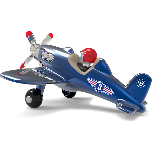 Propeller Jet Plane, Blue - Baghera Featured | Maisonette