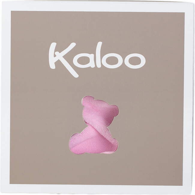 Plume Doudou Bear, Pink - Kaloo Plush | Maisonette