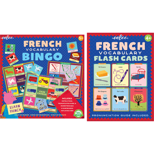 French Vocabulary Bundle - eeBoo Games | Maisonette