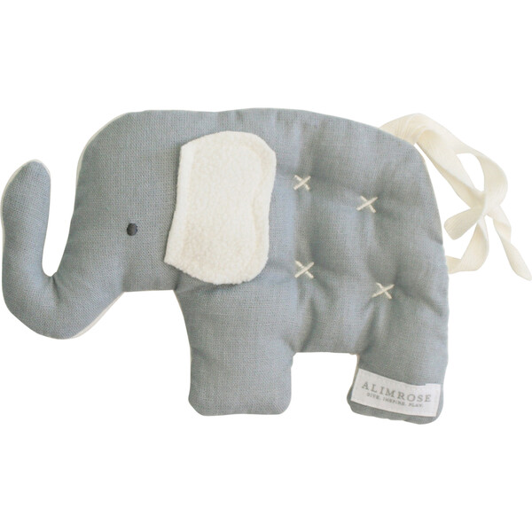 Toby Elephant Comfort Toy in Grey - Alimrose Plush | Maisonette