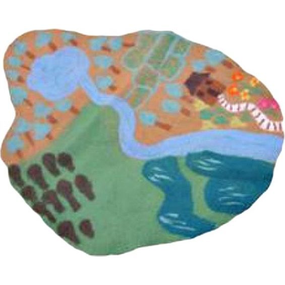 Farm Felt Play Map - Papoose Pretend Play, Play Tents & Vanities ...