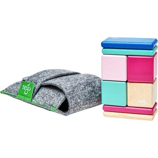 Block Pocket Building Set, Blossom - Tegu Blocks, Sorters & Stackers ...