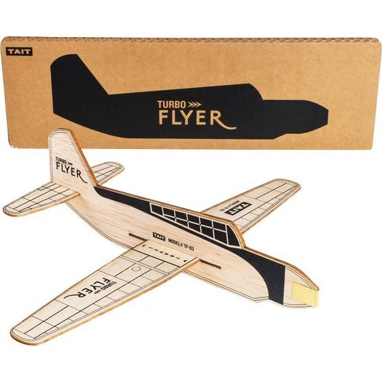 Turbo Flyer Balsa Airplane - Tait Design Co. Arts & Crafts | Maisonette