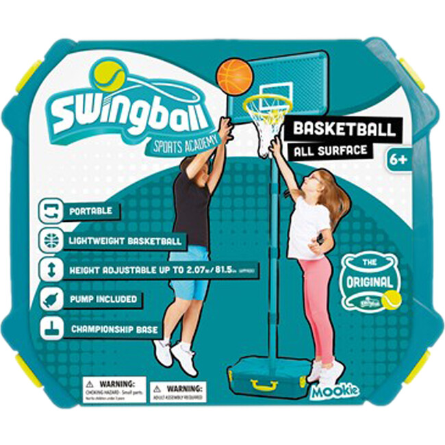 Basketball Set, Blue - Swingball Sports | Maisonette