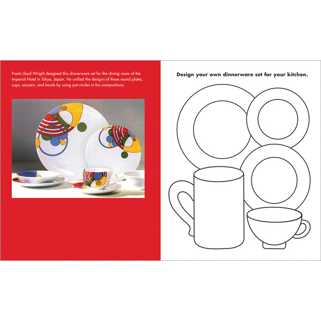 I Heart Architecture with Frank Lloyd Wright Activity Book - Galison ...