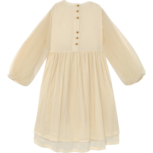 Muslin Fairy Dress, Cream - Little Creative Factory Dresses | Maisonette