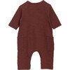 Button Onesie, Rust - Play Up Rompers | Maisonette