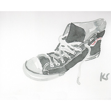 Pencil Drawings Of Converse