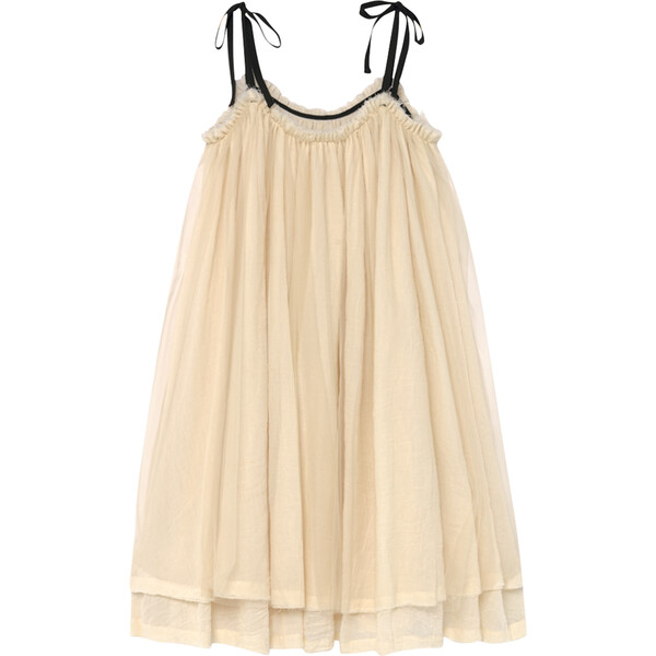 Muslin Fairy Sundress, Cream - Little Creative Factory Dresses | Maisonette