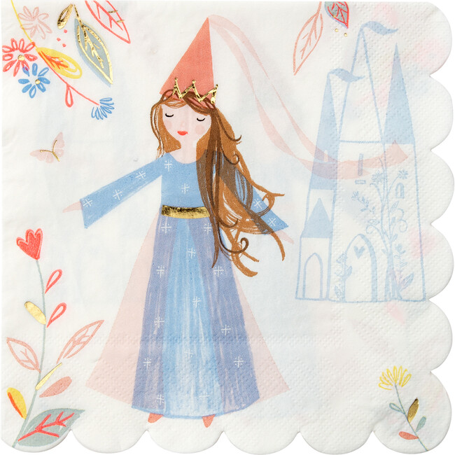 Magical Princess Napkins, Large - Meri Meri Party Goods | Maisonette