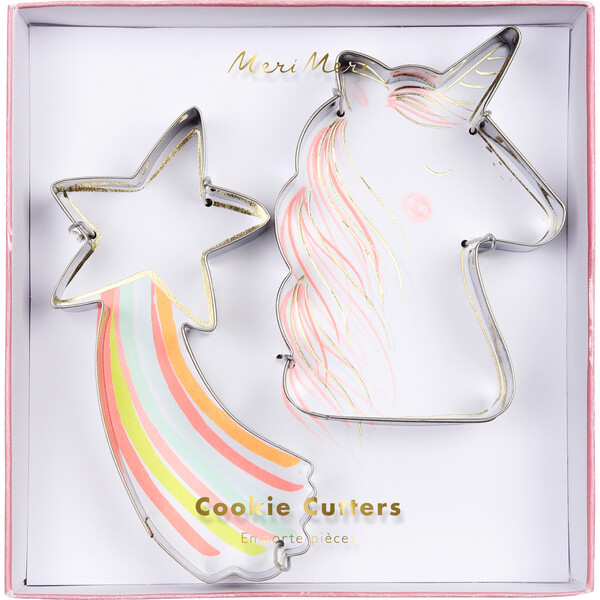 Unicorn & Star Cookie Cutters - Meri Meri Party Goods | Maisonette