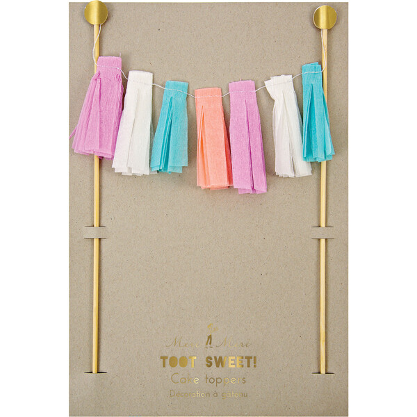 Tassel Cake Topper - Meri Meri Party Goods | Maisonette