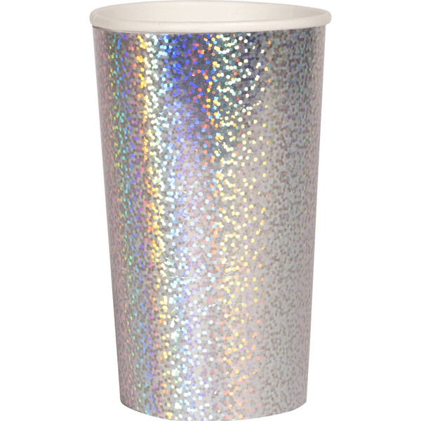 Silver Sparkle Highball Cups - Meri Meri Party Goods | Maisonette