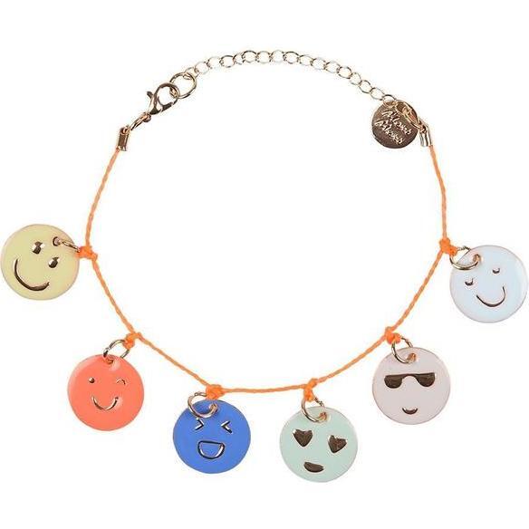 Emoji Enamel Charm Bracelet - Meri Meri Jewelry | Maisonette
