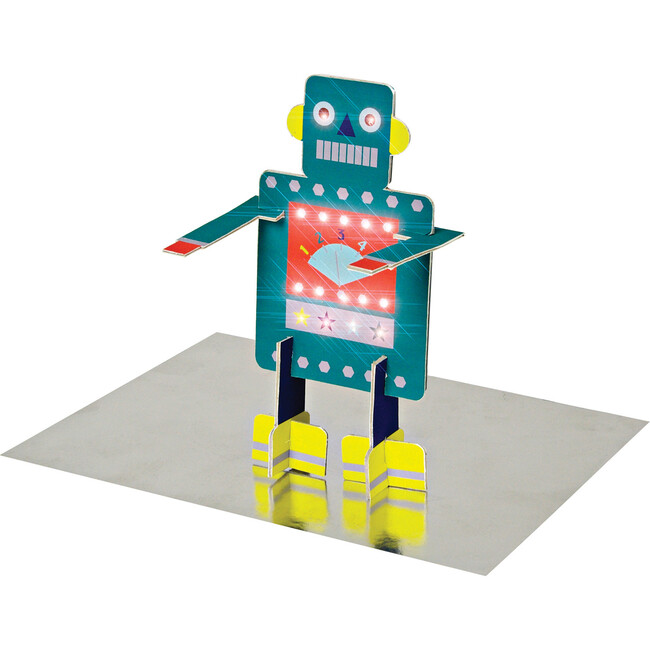 Stand-up Robot Birthday Card - Meri Meri Desk & Stationery | Maisonette