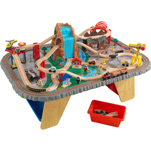 Waterfall Junction Train Set and Table - KidKraft Vehicles & Trains ...