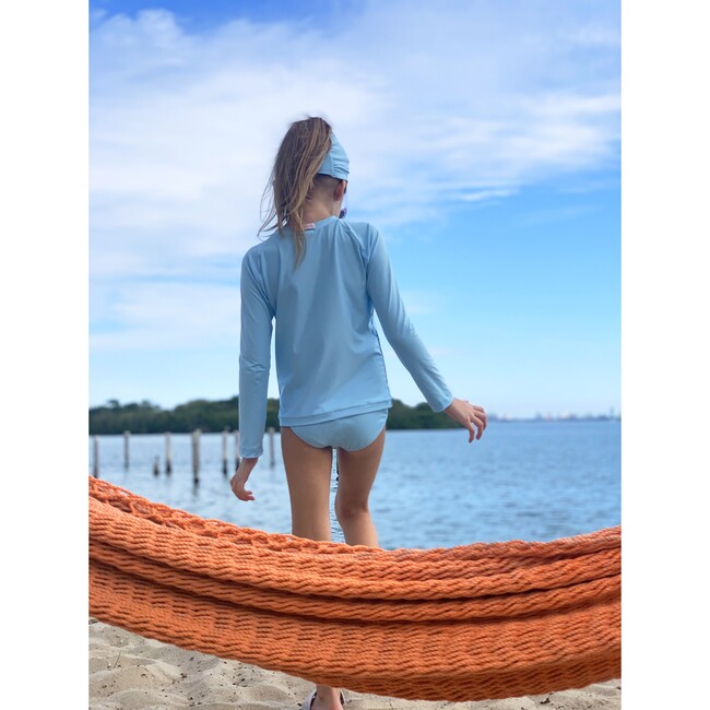 Charlie Rashguard Swim Set, Light Blue - Amallure Swim | Maisonette